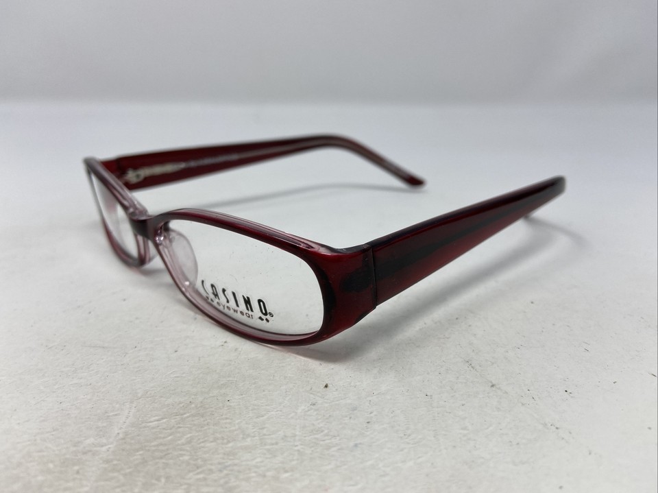 CASINO EYEWEAR ELLA BERRY 51-17-140 RED FULL RIM EYEGLASSES FRAME AZ74 ...