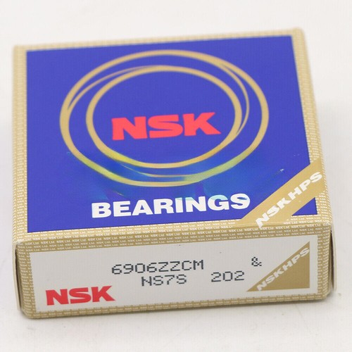NEW 6906 ZZ NSK Deep Groove Radial Ball Bearing 30x47x9mm Free Shipping ...
