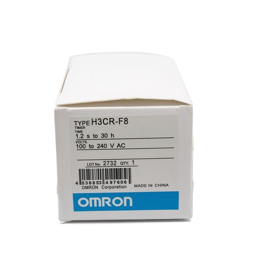 NEW OMRON H3CR-F8 H3CRF8 100-240VAC Timer | eBay