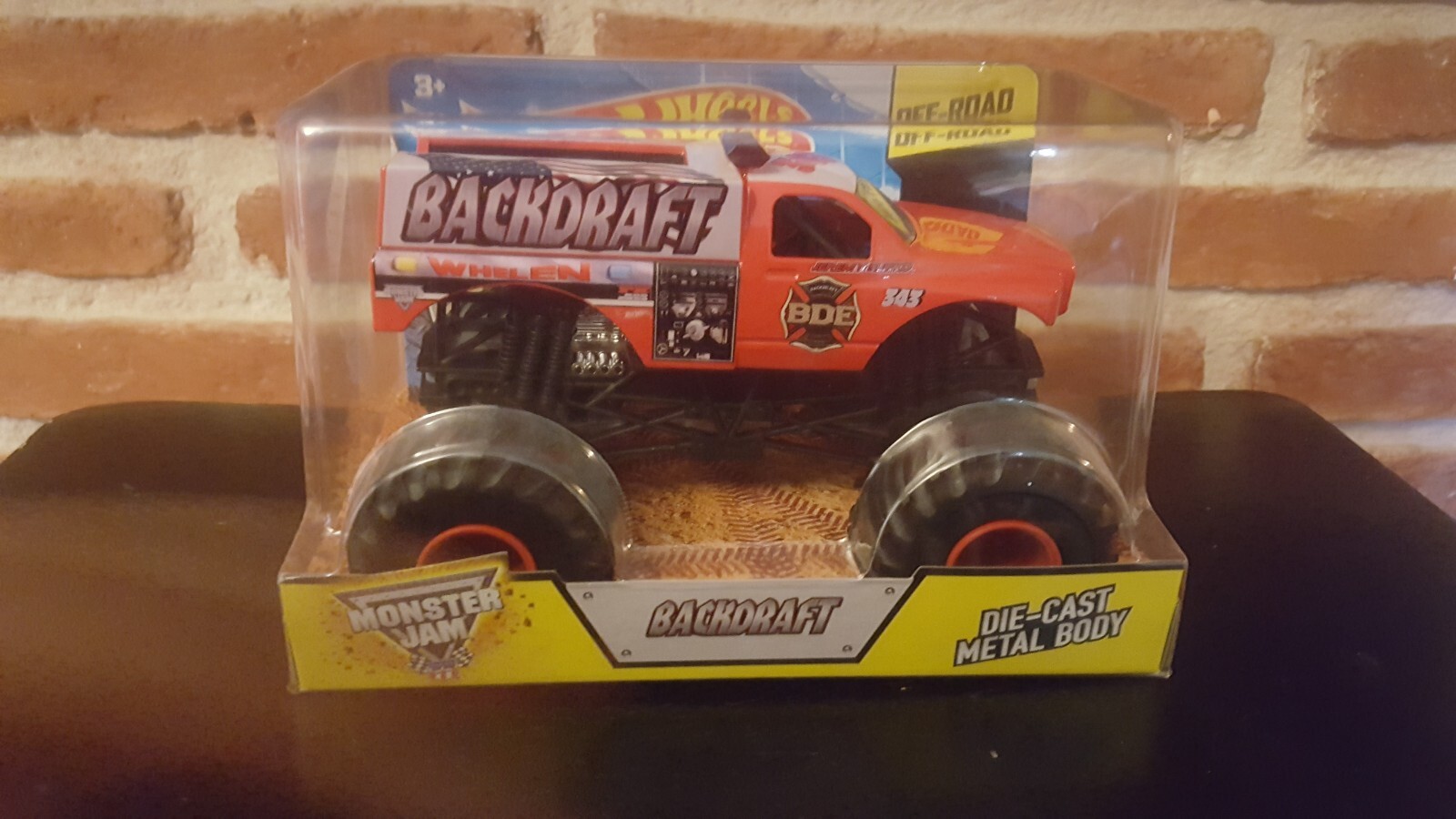Hot Wheels Monster Jam Backdraft True Metal 1:24 New In Box 2014 | eBay