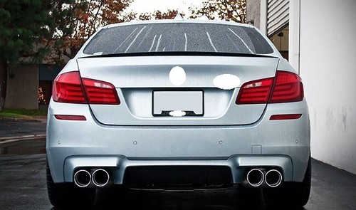 Fits For BMW F10 5 Series Saloon Rear Boot Trunk Spoiler Lip Wing Sport ...