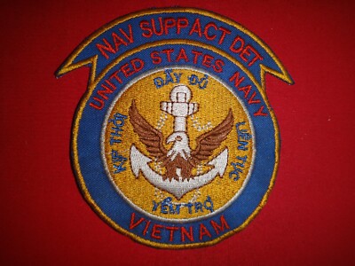 Vietnam War Patch US Navy NAV SUPPACT DET. in VIETNAM | eBay