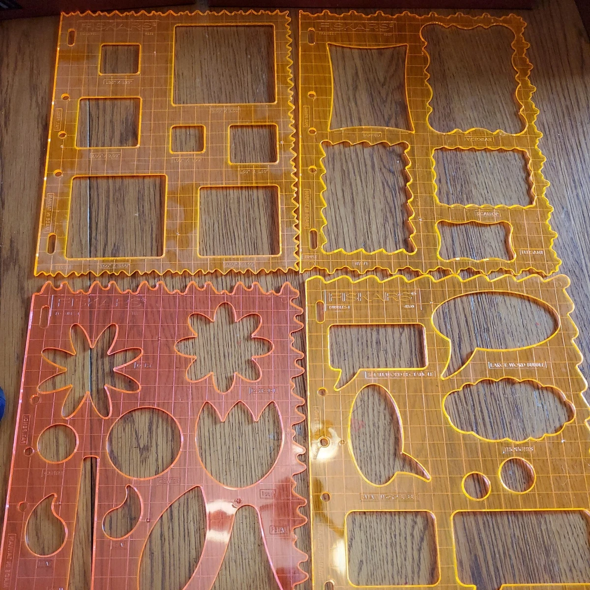 Scrapbooking Shape Templates