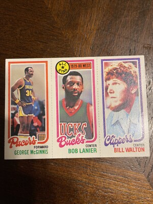 121 George Mcginnis 10 Bob Lanier 222 Bill Walton All Star 1980 81 Topps | eBay