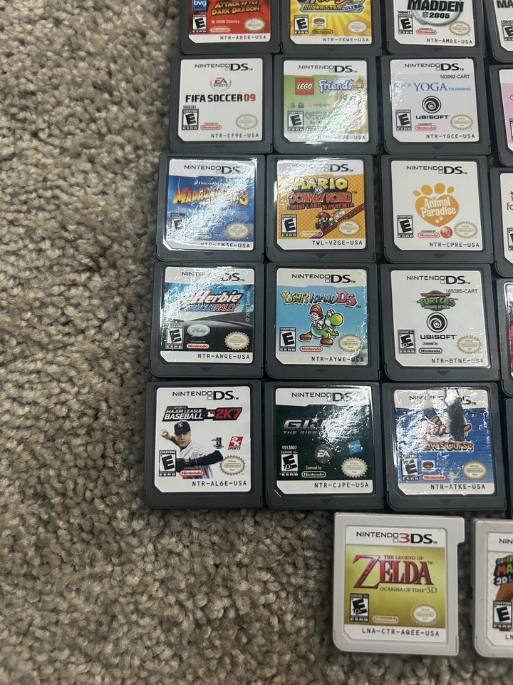Nintendo DS 3DS Game Lot 31 Games Authentic Tested | eBay