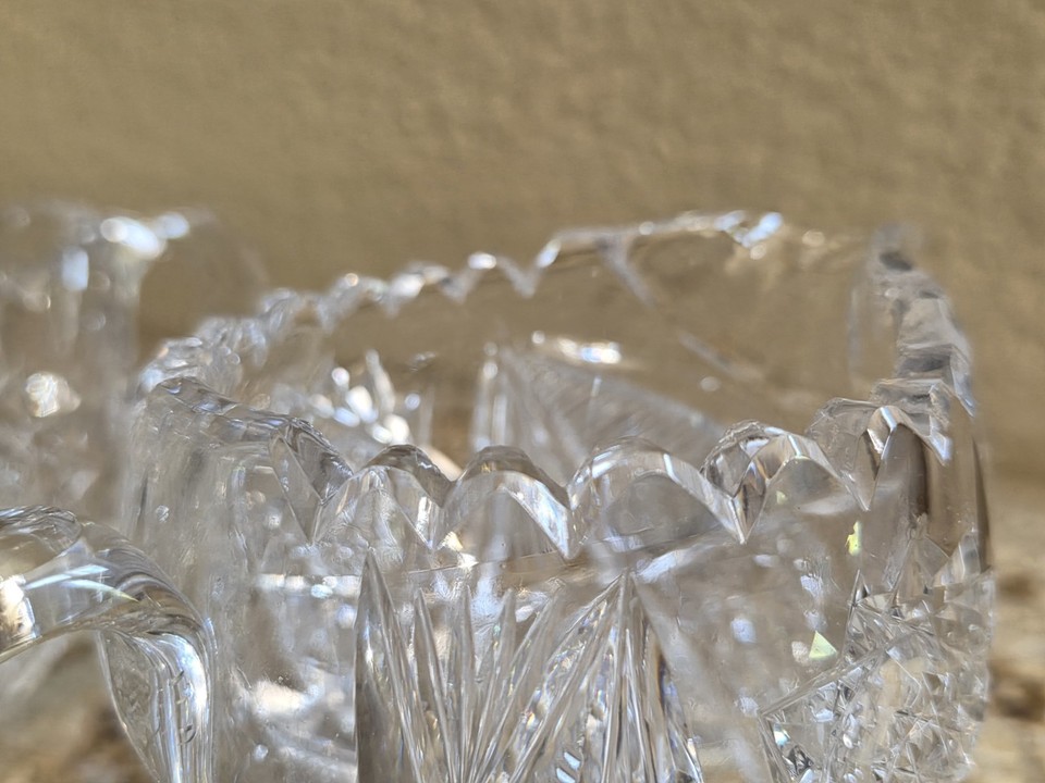 ABP Cut Glass Creamer and Sugar - Crystal Beautiful Set | eBay UK