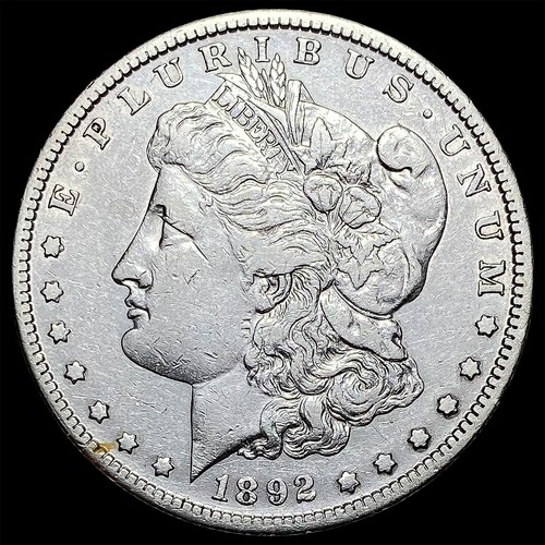 1892-S Morgan Silver Dollar NEARLY UNCIRCULATED - 209 | eBay