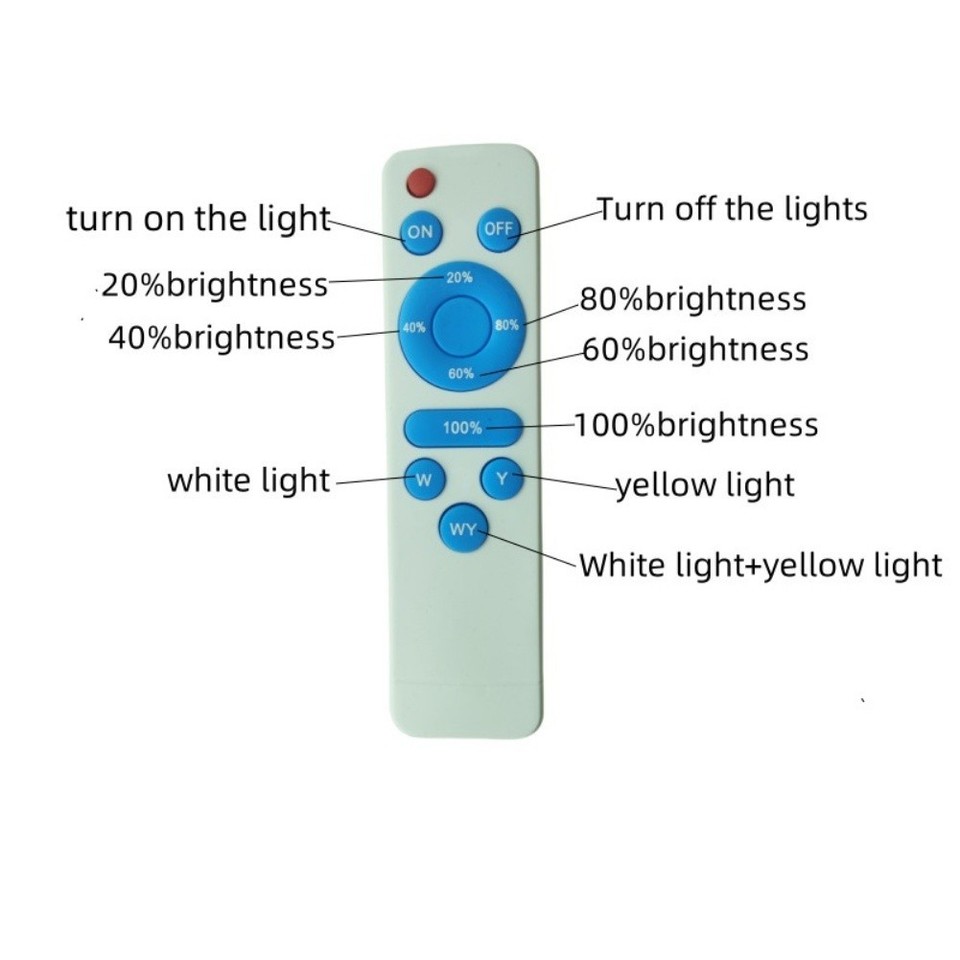 Dual Color LED Remote Control Circuit Board Compatible With Lithium ...