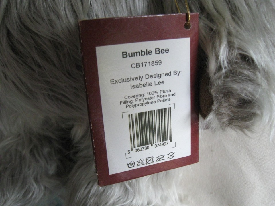 Charlie Bears Bumble Bee with tags and bag Isabelle Lee Design CB171859 ...