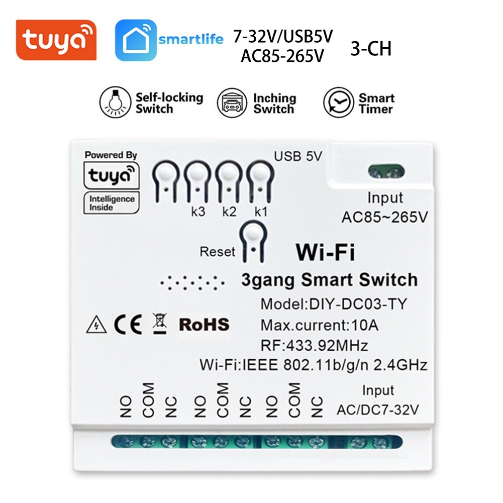 Wifi Smart Home Circuit Breaker Switch Control Module for Easy ...