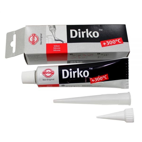 Elring DIRKO HT Sealant 2x ELRING DIRKO HT Black Silicone Sealant ...