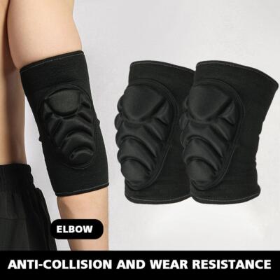 Elbow Pads Protector Brace Support Guards Arm Guard Gym Padded Sports ...