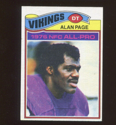 1977 Topps Football # 230 Alan Page Card - EX+ #4533 | eBay