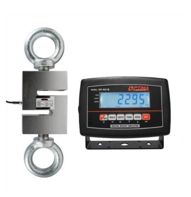 3000 x 0.5 LB S-TYPE LOAD CELL SPRING SMASHER CAR SCALE COMPRESSION LCD ...