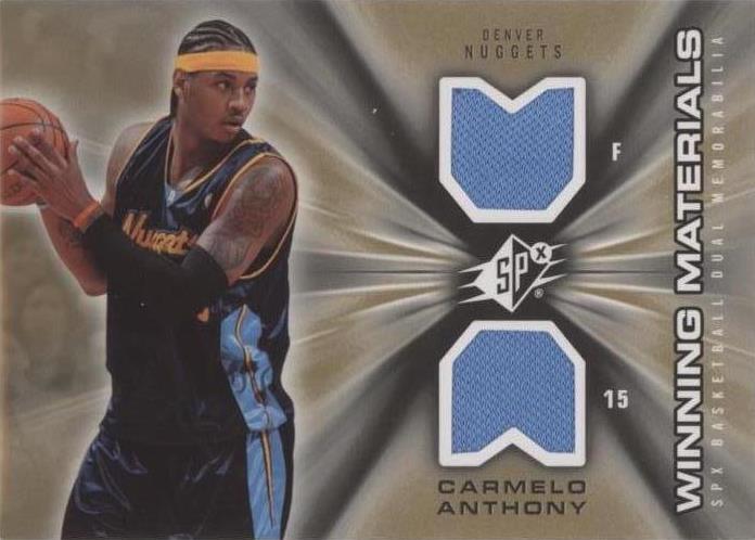 2006-07 SPx - Winning Materials Carmelo Anthony #WM-CA (MEM) for sale online | eBay