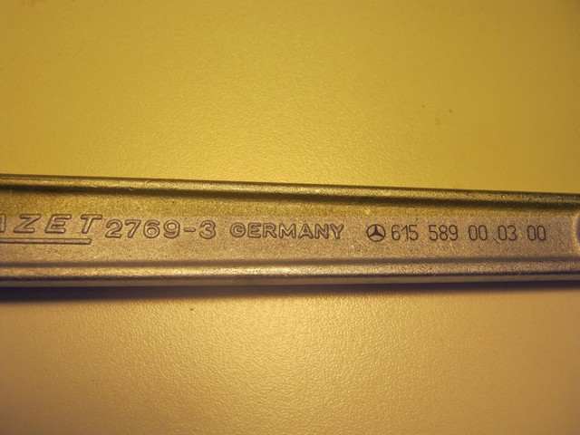 Hazet 2769-3 MERCEDES BENZ 615589000300 Diesel Valve Adjusting Wrench ...