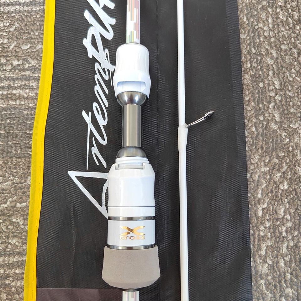 ArtemisPURE Spinning Rod 6ft 1-6lb Fast Ultralight Carbon Trout Fishing ...