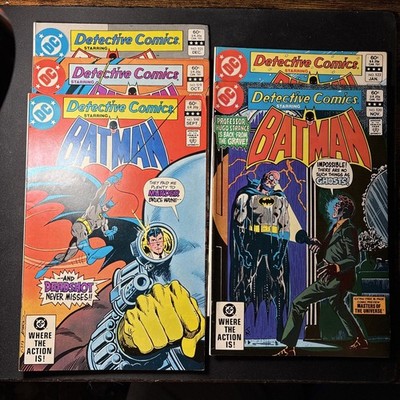 Detective Comics #518-522 (Newsstand) FN; DC | Batman Deadshot | eBay