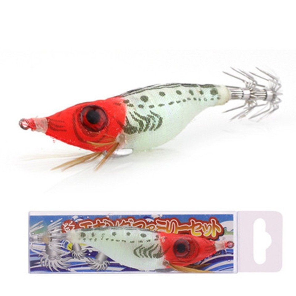 Wood Lure Box Cuttlefish Fishing-Lures Lure Lure/Baits Squid Practical ...