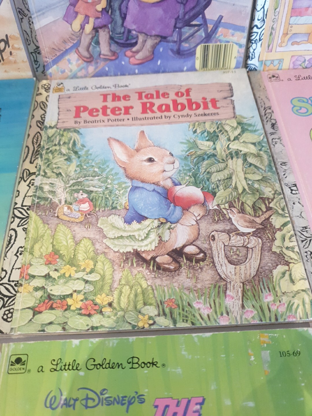 Bulk Lot of 10 Vintage & Classic Childrens Little Golden DISNEY BOOKS ...