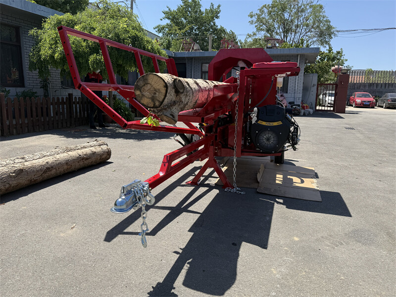 22t Firewood Wood Processor Log Splitter Skid Steer Attachment Forestry ...