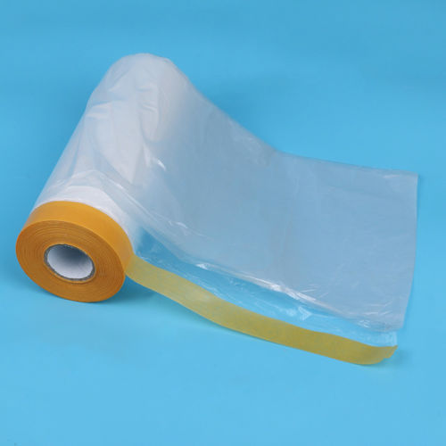 Masking Tape Poly Film Painting Cover Sheet Pull Down 33m Roll Smart ...