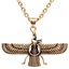 Persian Zoroastrian Stainless Steel FARVAHAR farohar Necklace Farovahar ...