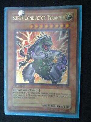 Super Conductor Tyranno/ SD09-EN001 / Yu-Gi-Oh | eBay