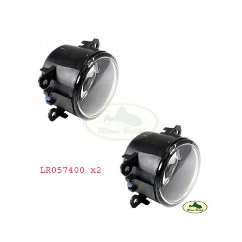LAND ROVER FOG LAMP LIGHT SET x2 LH RH RR SPORT LR2 RANGE LR4 LR057400 ...