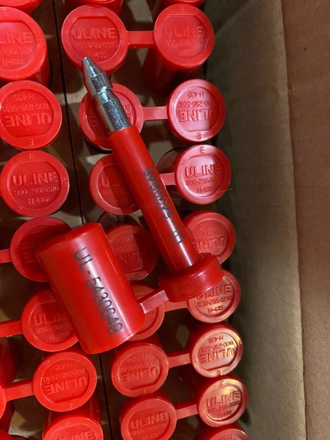 Uline H-435 High Security Truck Seals Red (44 Pieces) for sale online ...