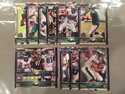 2015 Limited Release Super Bowl 50 Logo Topps Football Card Team Set ...