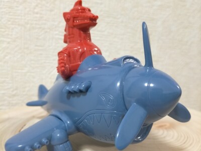 Mechagodzilla Fighter Charactics Unpainted Vinyl Figure Flying ...