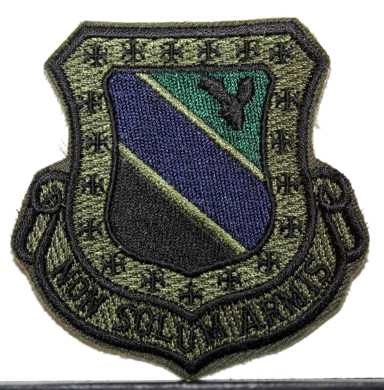 USAF Air Force 3rd Wing Subdued Crest Insignia Badge Emblem Crest Patch ...