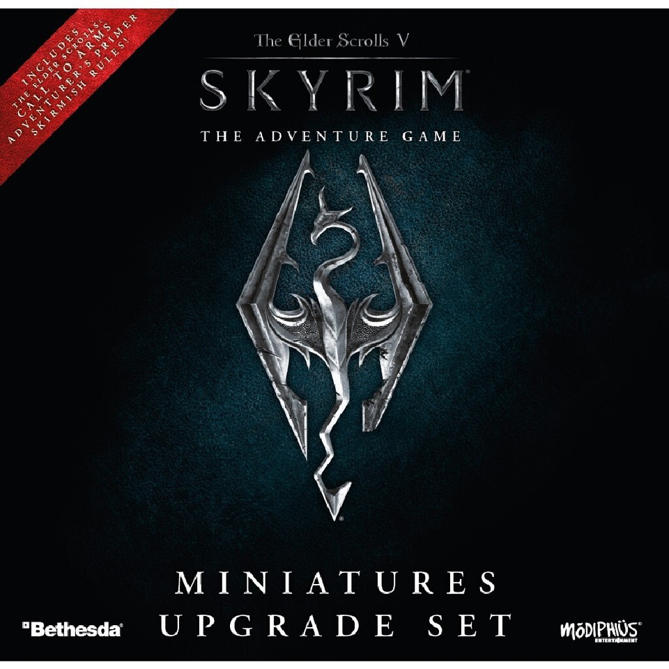 Miniatures Upgrade Set The Elder Scrolls: Skyrim Adventure Board Game ...