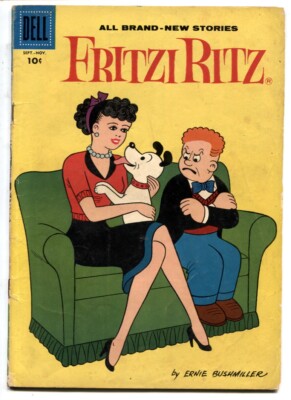 Fritzi Ritz #59 1958 - Dell -VG - Comic Book | eBay