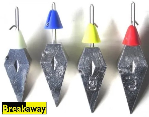 Breakaway Tackle 5 Pack Continental Impact Lead Match Fishing Weights ...