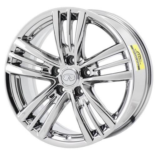 17" INFINITI G25 PVD BRIGHT CHROME-C WHEEL RIM FACTORY OEM 73724 2011 ...