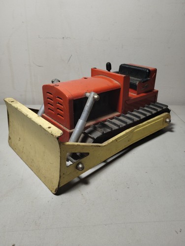 Vintage 1950's Structo Bulldozer Construction Toy Pressed Steel | eBay
