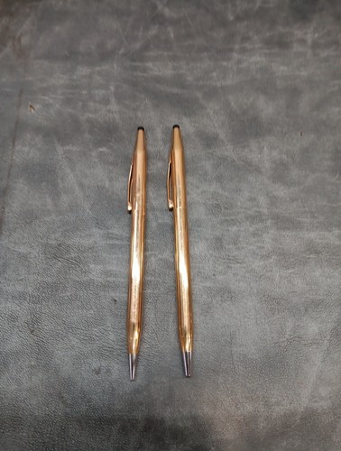 Cross Century Ballpoint Pen 3502 Gold Color Lot Of 2 | eBay