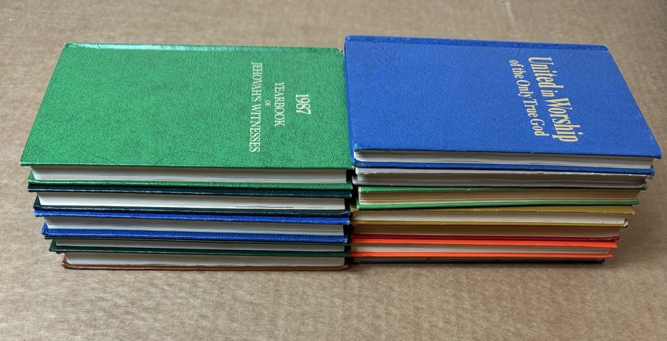Lot of 12 Jehovah's Witnesses Books Hardcover Vintage Watch Tower | eBay