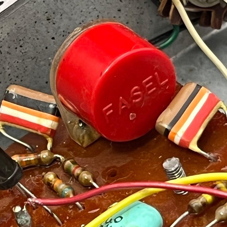 Vintage JEN cry baby wah pedal made in Italy red FASEL | eBay UK