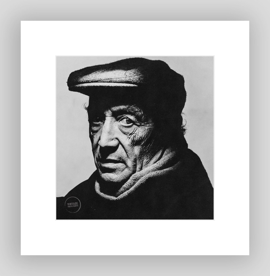 VTG Irving Penn Print Isamu Noguchi Portrait New York Engraving 1983 ...