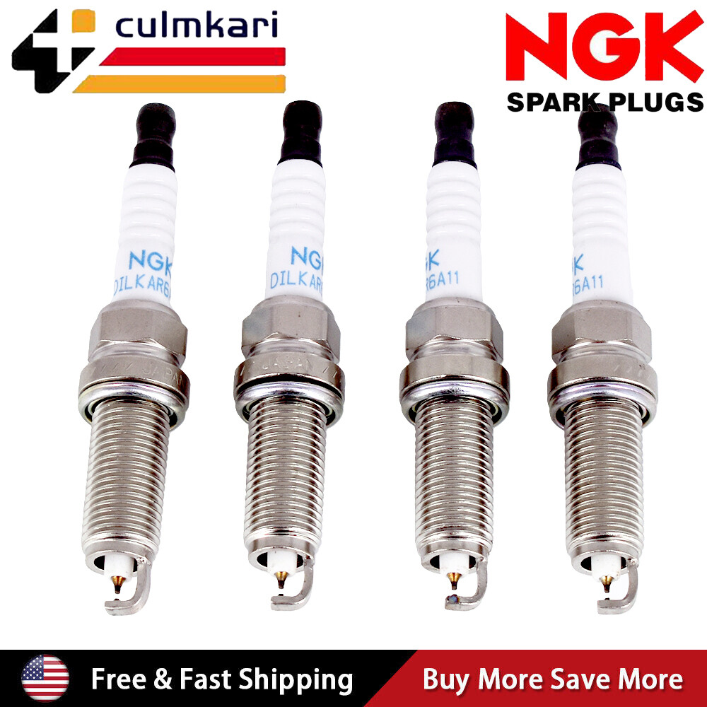 4Pc NGK DILKAR6A11 Iridium Spark Plug 22401-JA01B For Nissan Altima ...