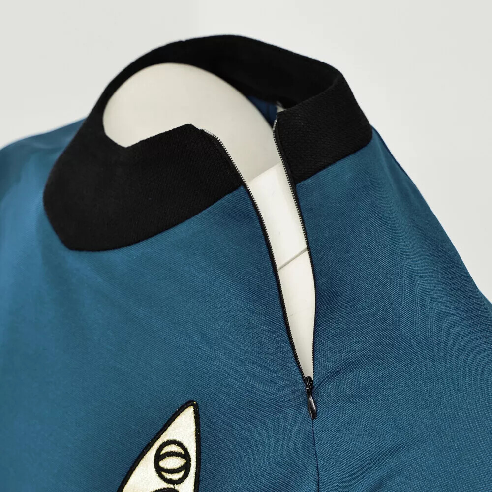 The Original Series Spock Blue Shirts Cosplay TOS Starfleet Costumes ...
