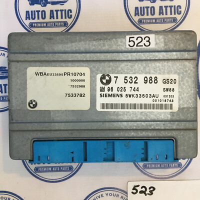 04 BMW X5 TCM 7532988 5WK33503AU Transmission Control Module OEM | eBay