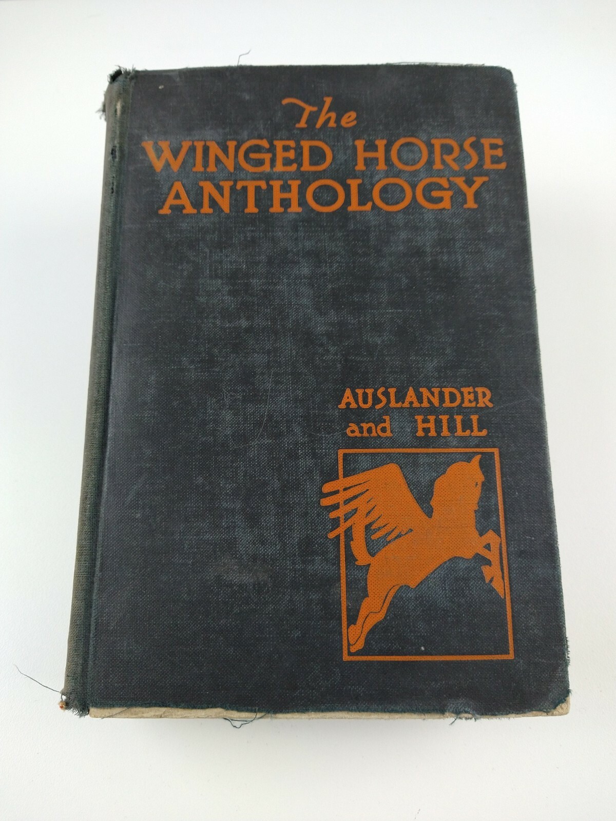 *1929 THE WINGED HORSE ANTHOLOGY JOSEPH AUSLANDER FRANK HILL HC BOOK ...