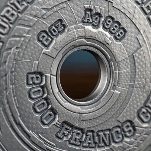 Big Brother Is Watching You 2 oz Antique finish Silver Coin CFA ...