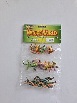 New Boley Nature World Collectible Figures Dinosaur Zoo Farm 17+ pieces ...