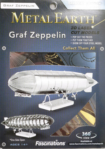 Metal Earth Graf Zeppelin 3D metal Model + Tweezer 010633 | eBay UK
