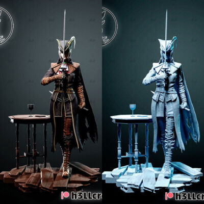 Lady Maria Bloodborne 3D Printing Unpainted Figure Model GK Blank Kit ...